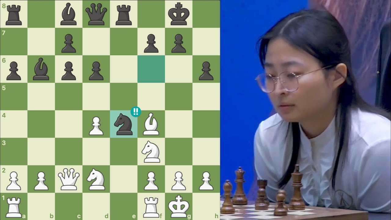 Ju Wenjun Plays A Brilliant Move in FIDE Women's World Championship ...