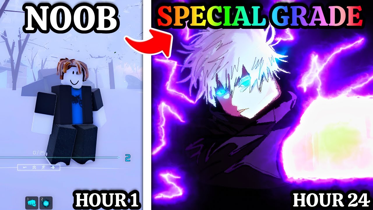 NOOB to Special Grade in Roblox Jujutsu Kaisen - YouTube