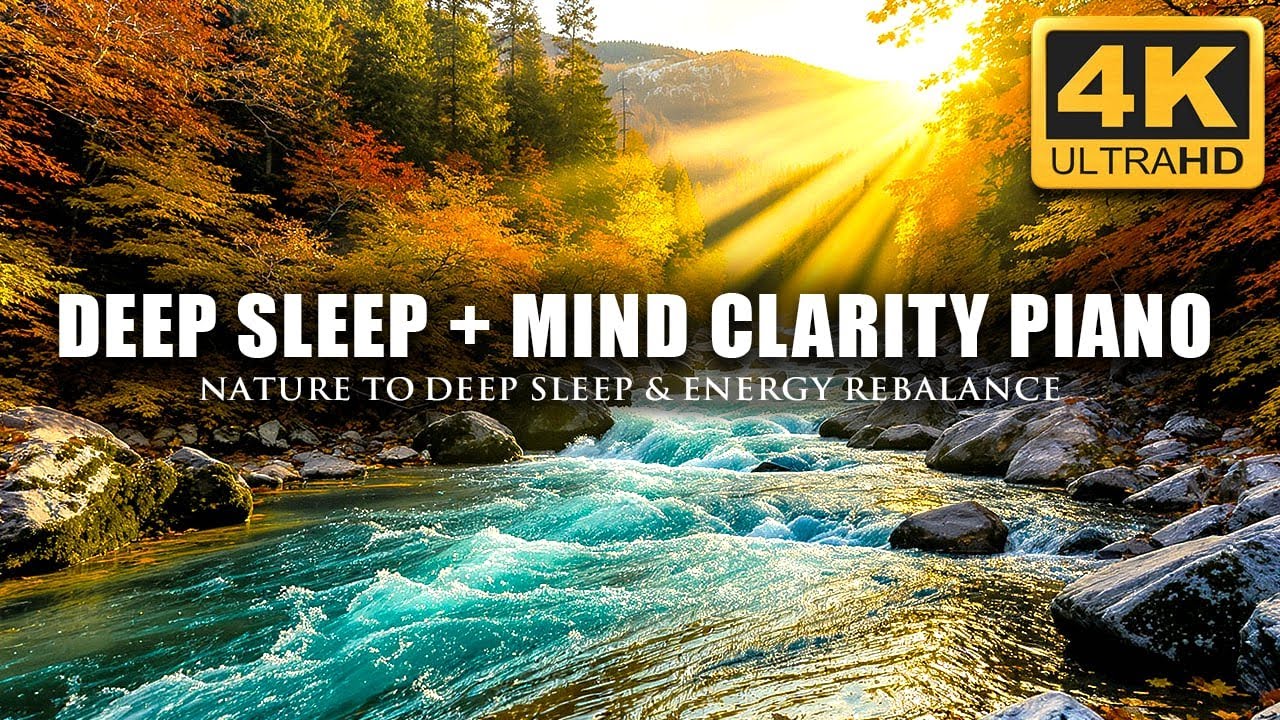 Deep Sleep & Mind Clarity 🍃 Soft Piano Dreams 🌸 Nature Sound to Melt ...