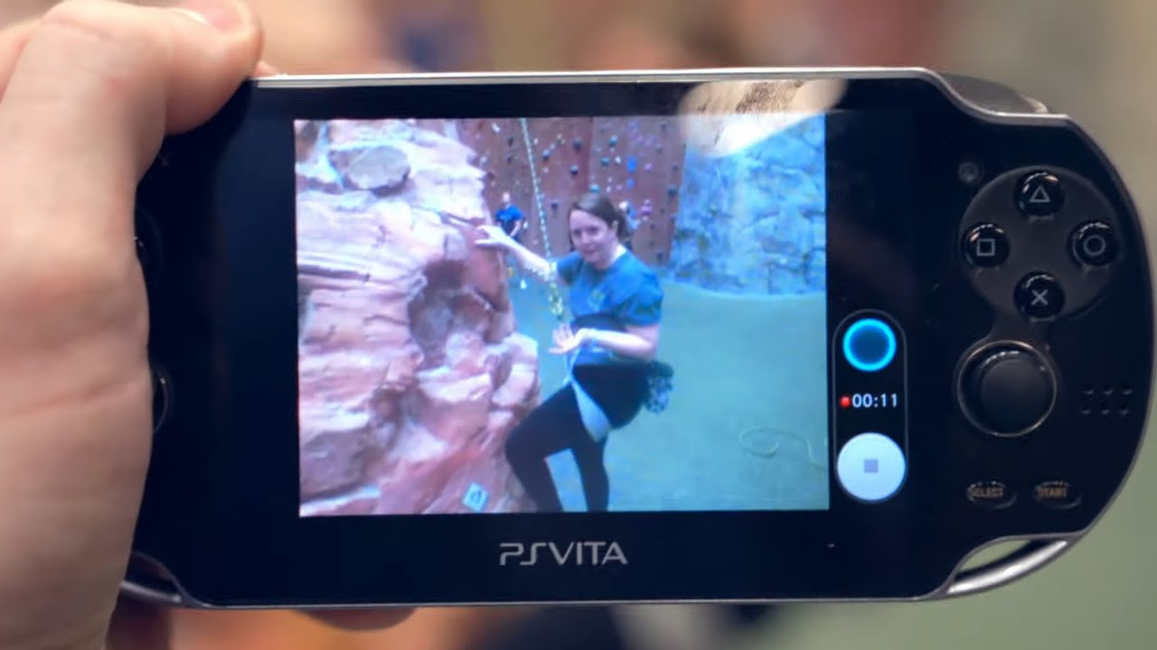 Vlogging on a Playstation Vita - YouTube
