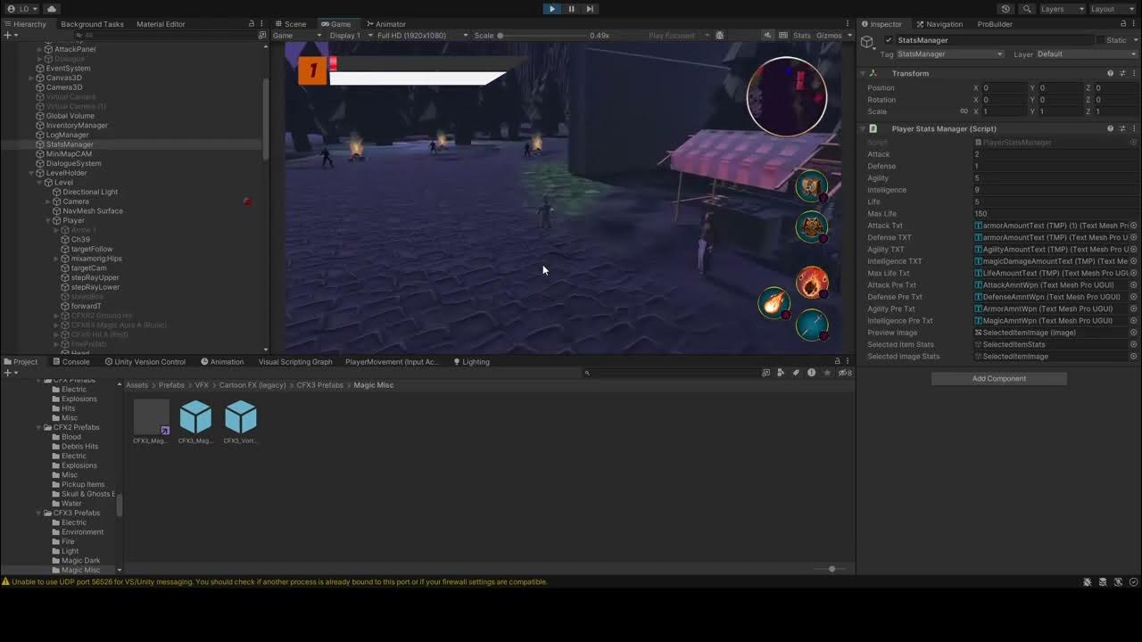 ARPG Game Development in progress 13 - Levelup system & animations - GamePlay - Unity3D - YouTube