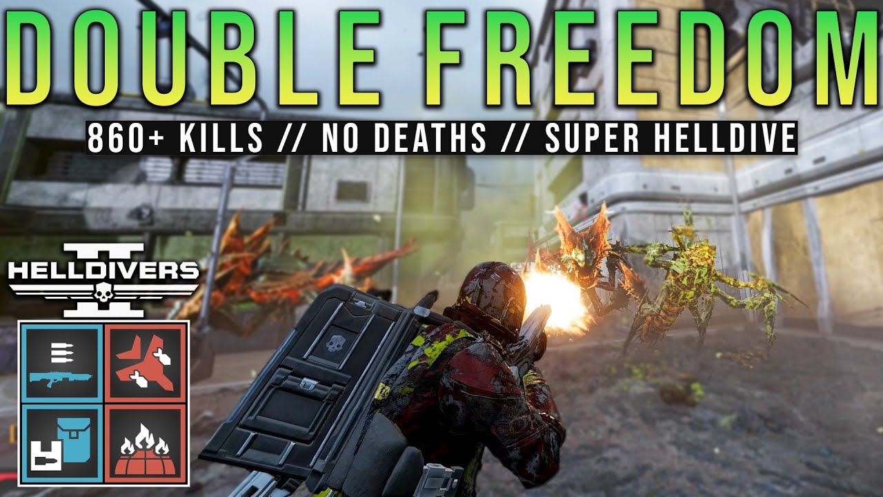 NOTHING Survives the DOUBLE FREEDOM - Max Difficulty Bug Gameplay - YouTube