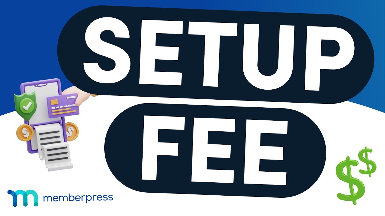 How to Add a One-Time Setup Fee on a Recurring Membership in MemberPress - YouTube