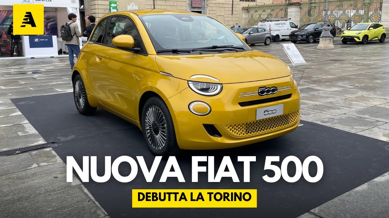 Nuova Fiat 500 Hybrid: debutta la TORINO al Salone dell’Auto di Torino ...