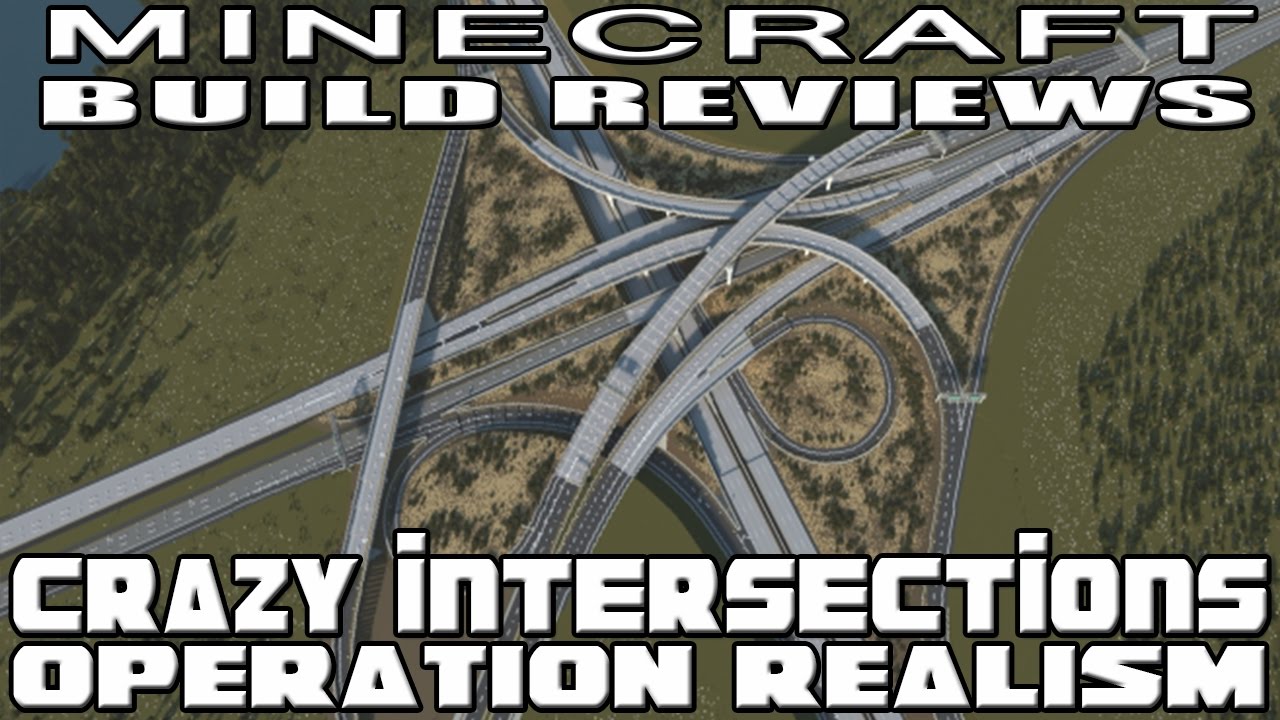 Minecraft AMAZING INTERCHANGES (Operation Realism Reviews - CA-50 and ...