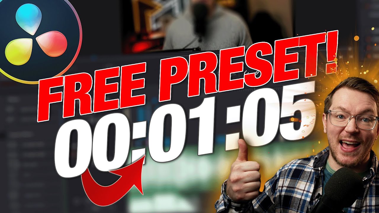 MILLISECONDS! Free TIMER Preset but with Milliseconds! Live Demo and ...