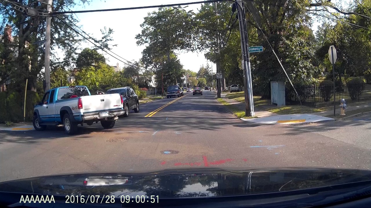 Car accident. Ran stop sign. - YouTube