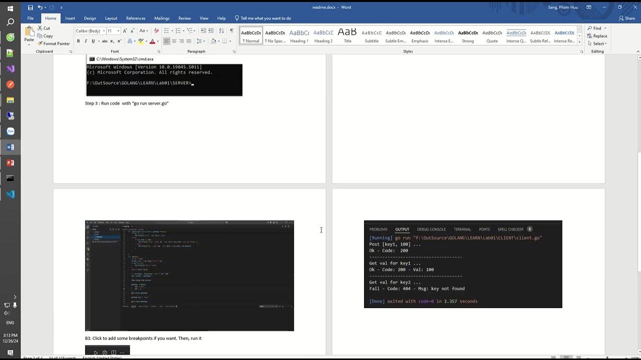 Distributed Systems - Lab 01 - Key-Value Store Using RPC Demo - YouTube
