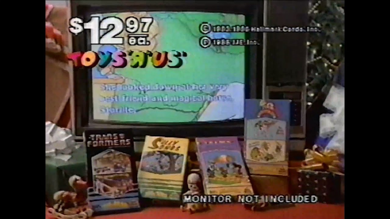 Toys 'R' Us 1985 Transformers See and Read VHS Commercial - YouTube