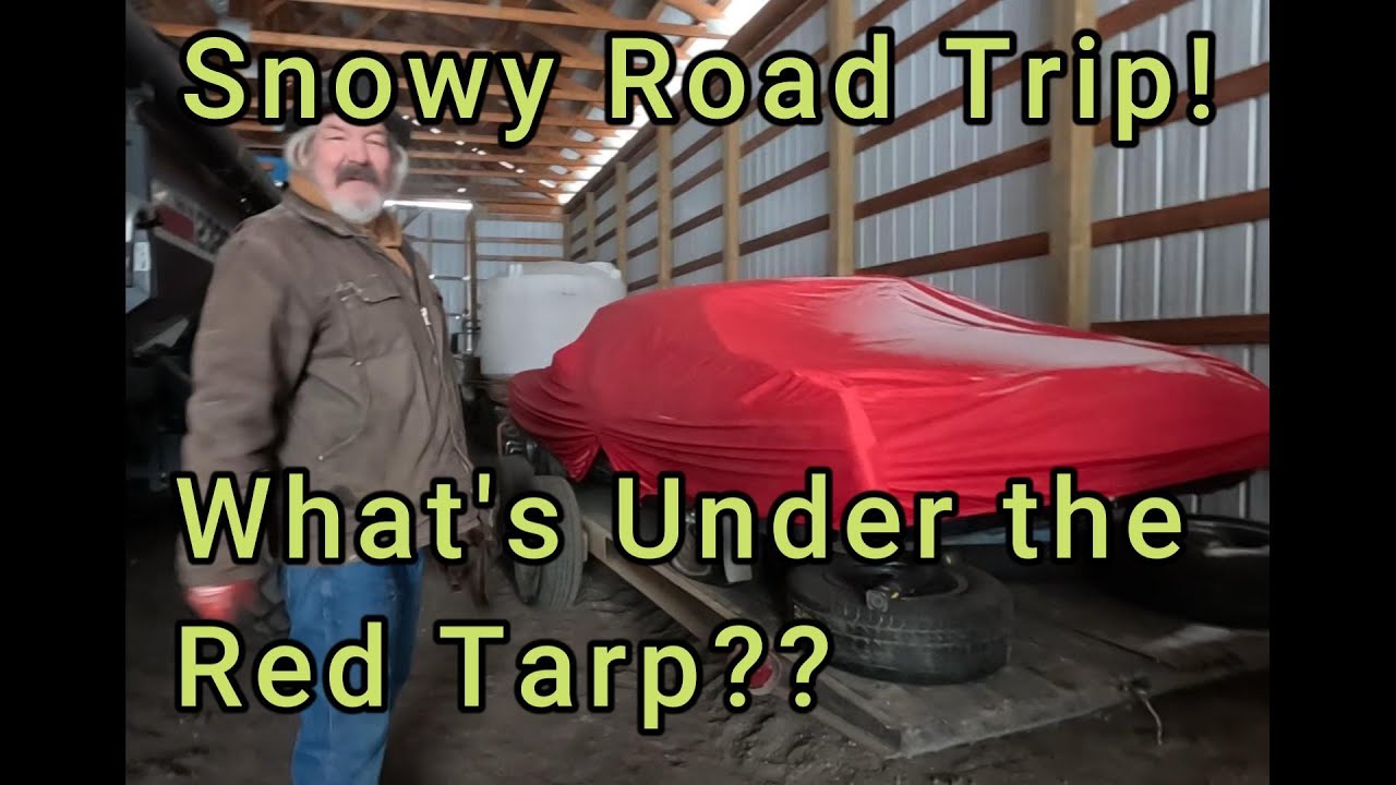 Hidden Under A Red Tarp...Worth The Winter Drive? - YouTube