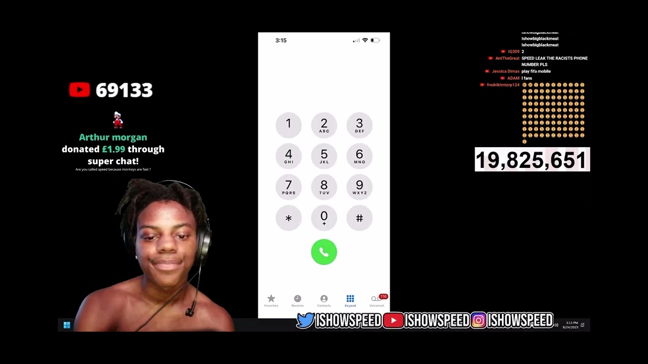 IShowSpeed meat flash (UNCENSORED) - YouTube