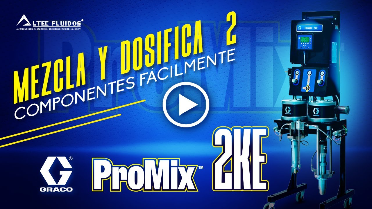 MEZCLA Y DOSIFICA DOS COMPONENTES FÁCILMENTE/ PROMIX 2KE - YouTube