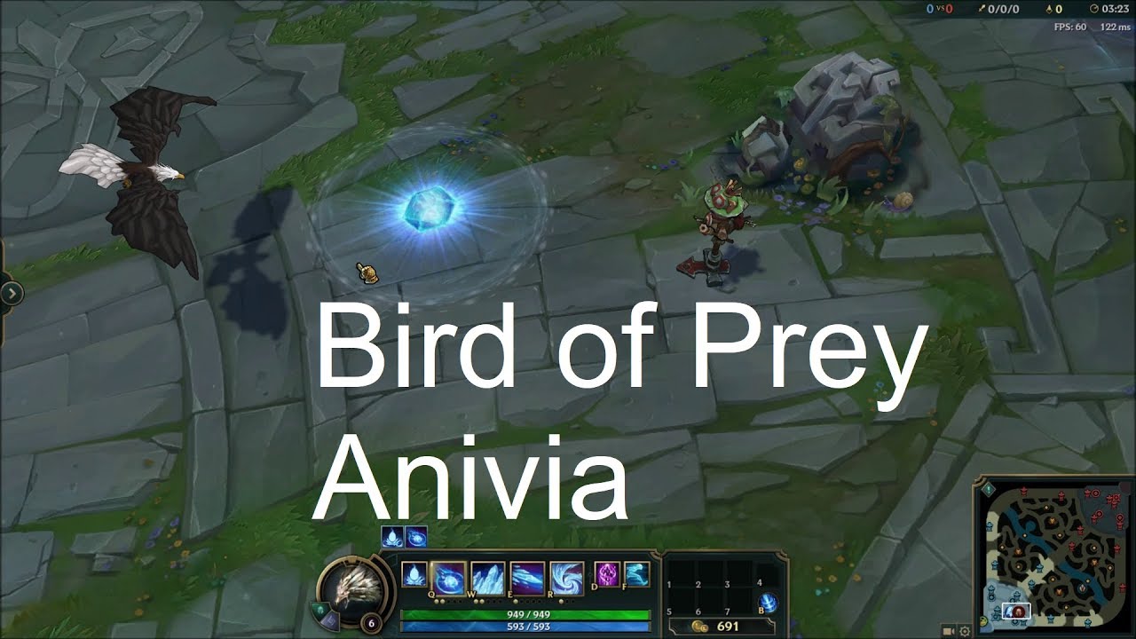Bird of Prey Anivia SkinSpotlight - League of Legends - YouTube
