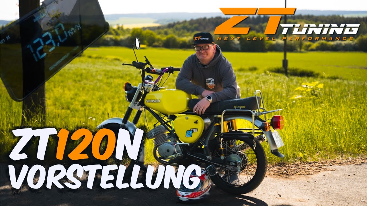 ZT 120N Vorstellung Prüfstand + Fahreindrücke ZT Tuning Simson S51 ...