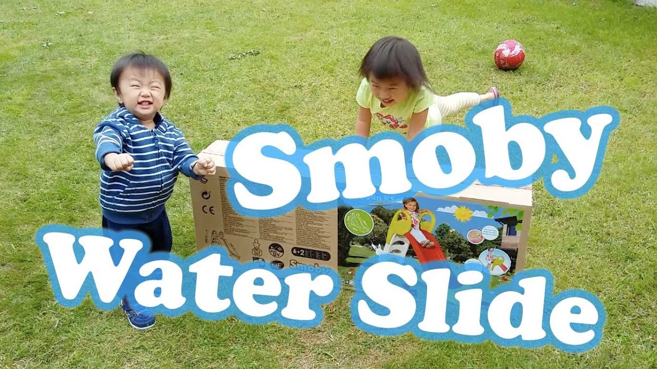 Smoby KS Medium Water Slide for indoor & outdoor - Cherry & Richie Toy ...