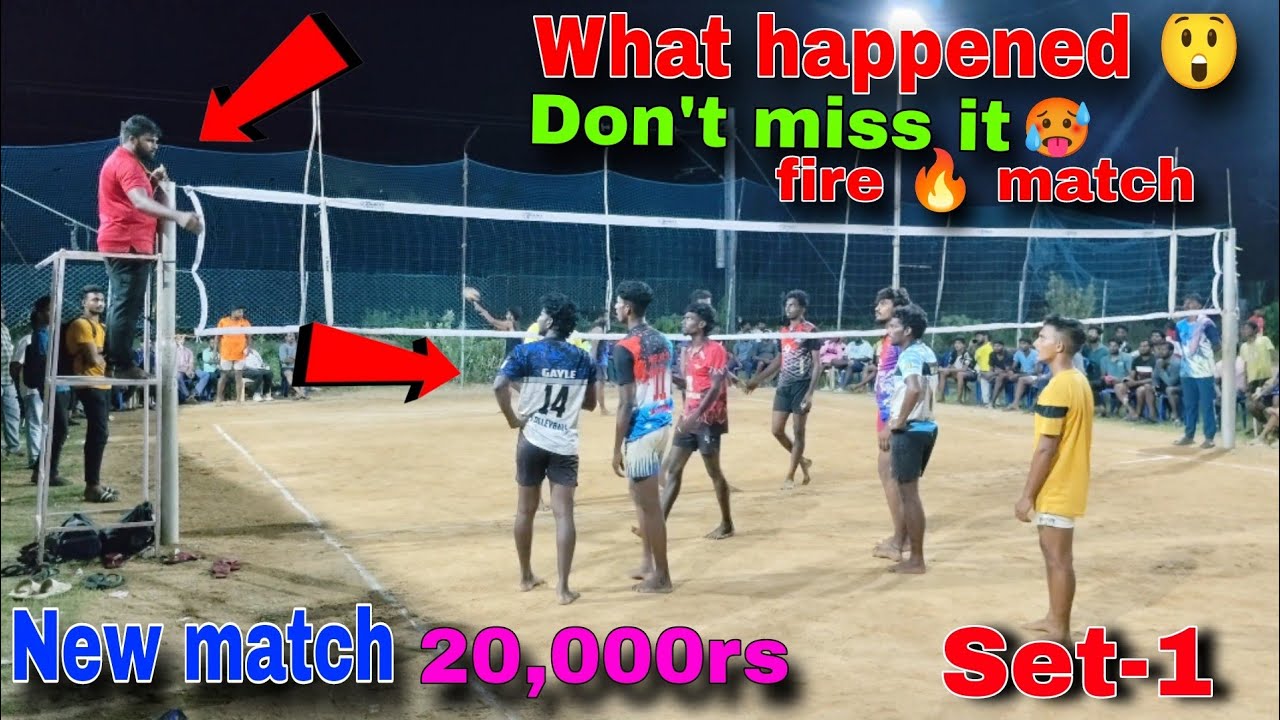 New Thirupati match 20,000rs| set-1 |Gayle friends 🆚 Satyavedu | fire ...