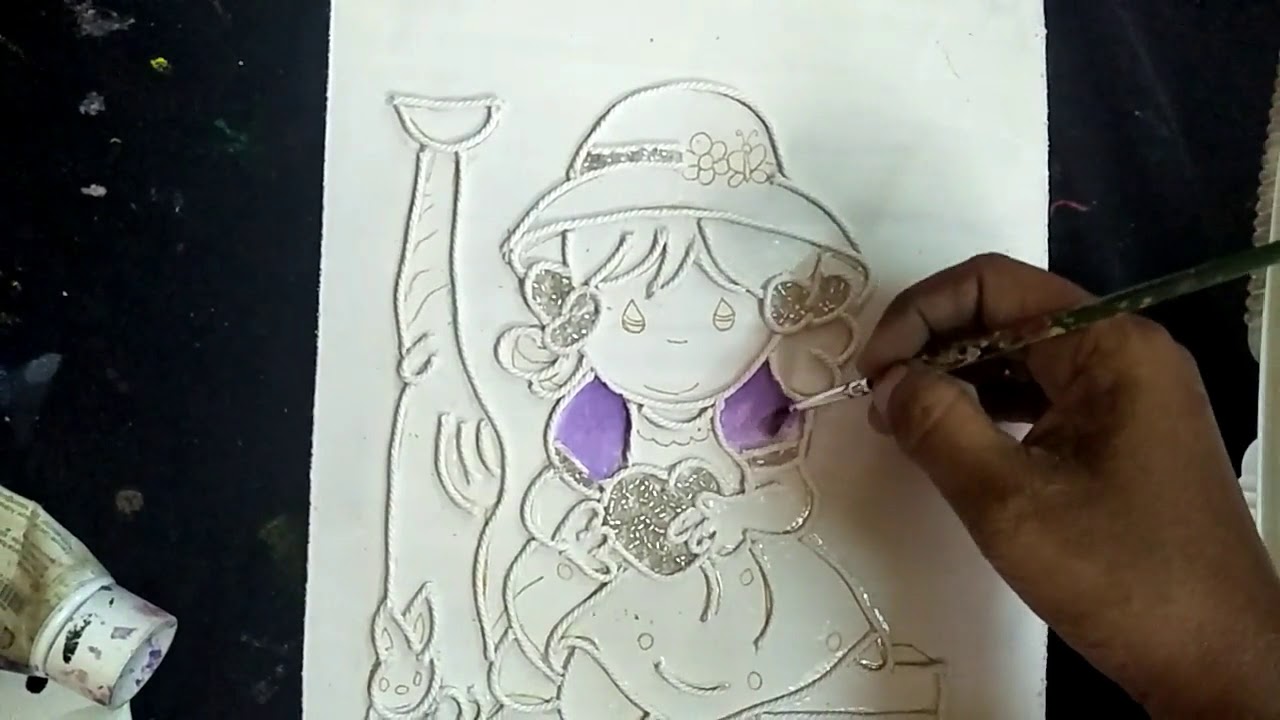 Thread Mural Art - Mural work || wooden Mural work || Caveman Studios ...