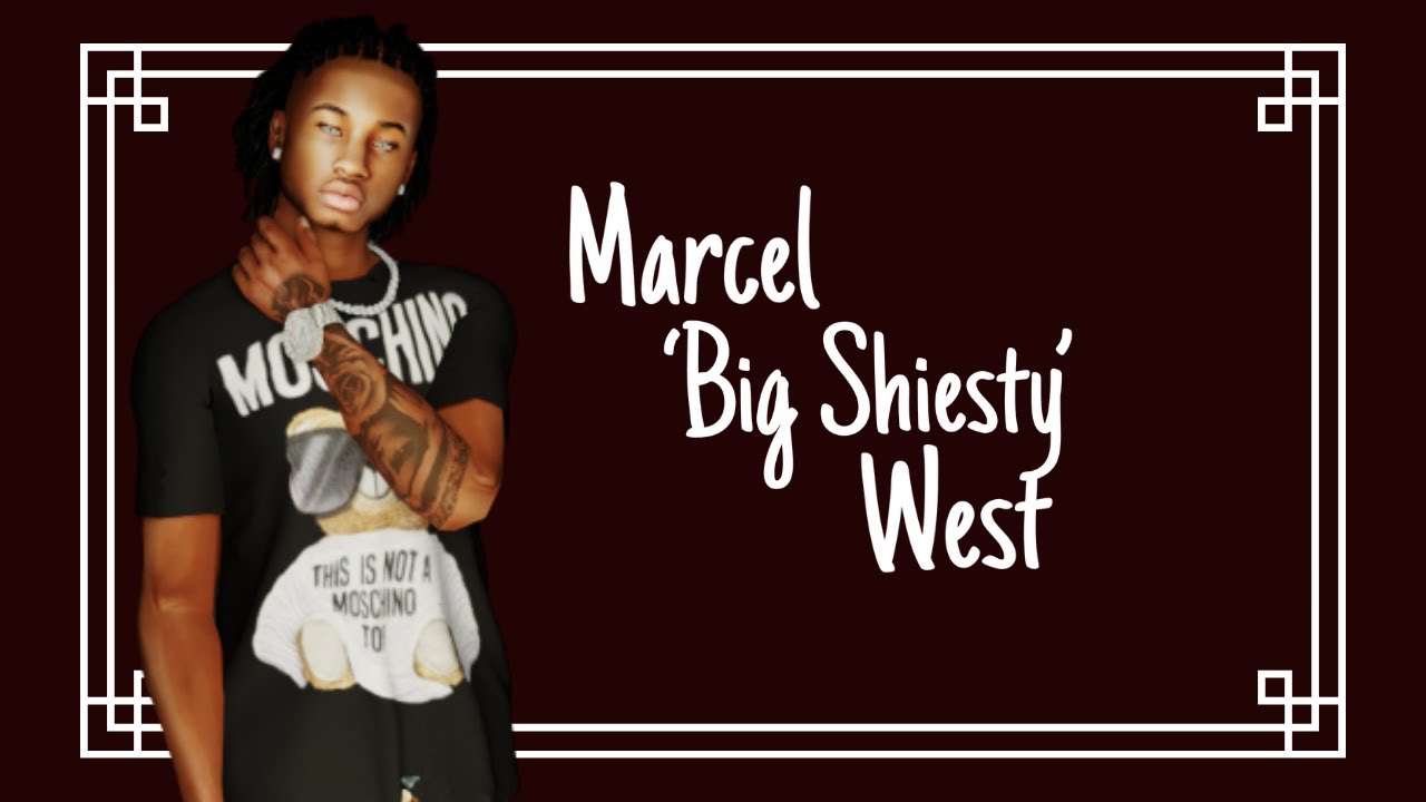 Marcel 'Big Shiesty' West: Sims 4 CAS + Sim Download & CC Links - YouTube