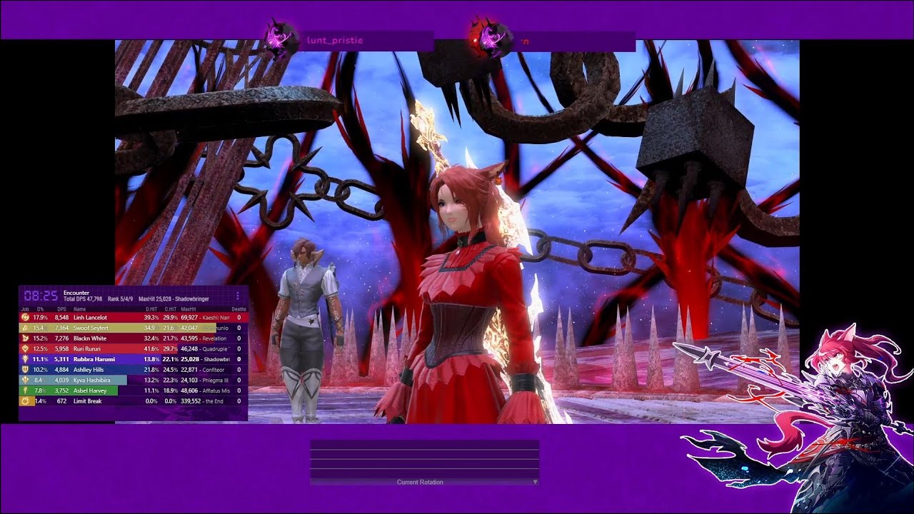 FFXIV - P4S p2 Clear - DRK PoV - YouTube