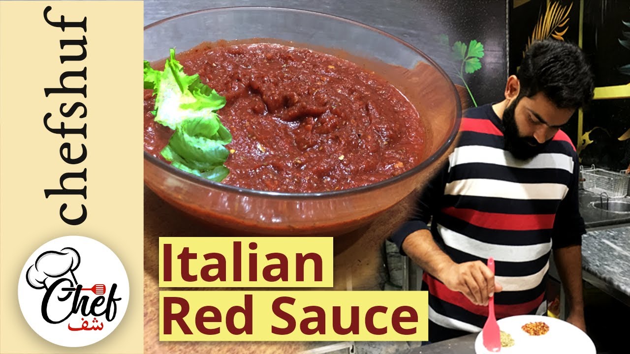 Best Italian Tomato Pizza Red Sauce Recipe | restaurent style | Live ...