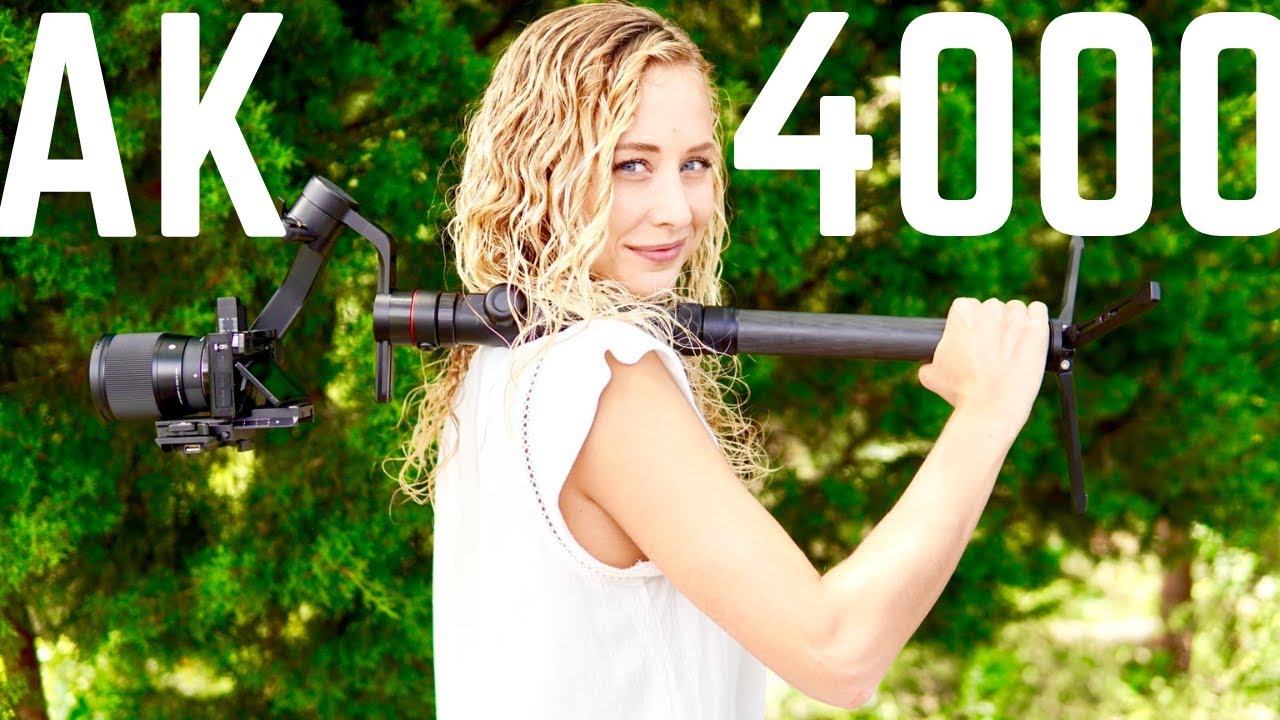 The AK4000 of Gimbals from FeiyuTech - YouTube