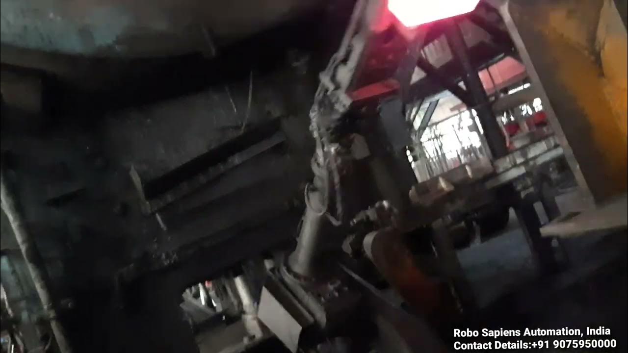 Robo Sapiens Automation - Robotic Press Loading - YouTube