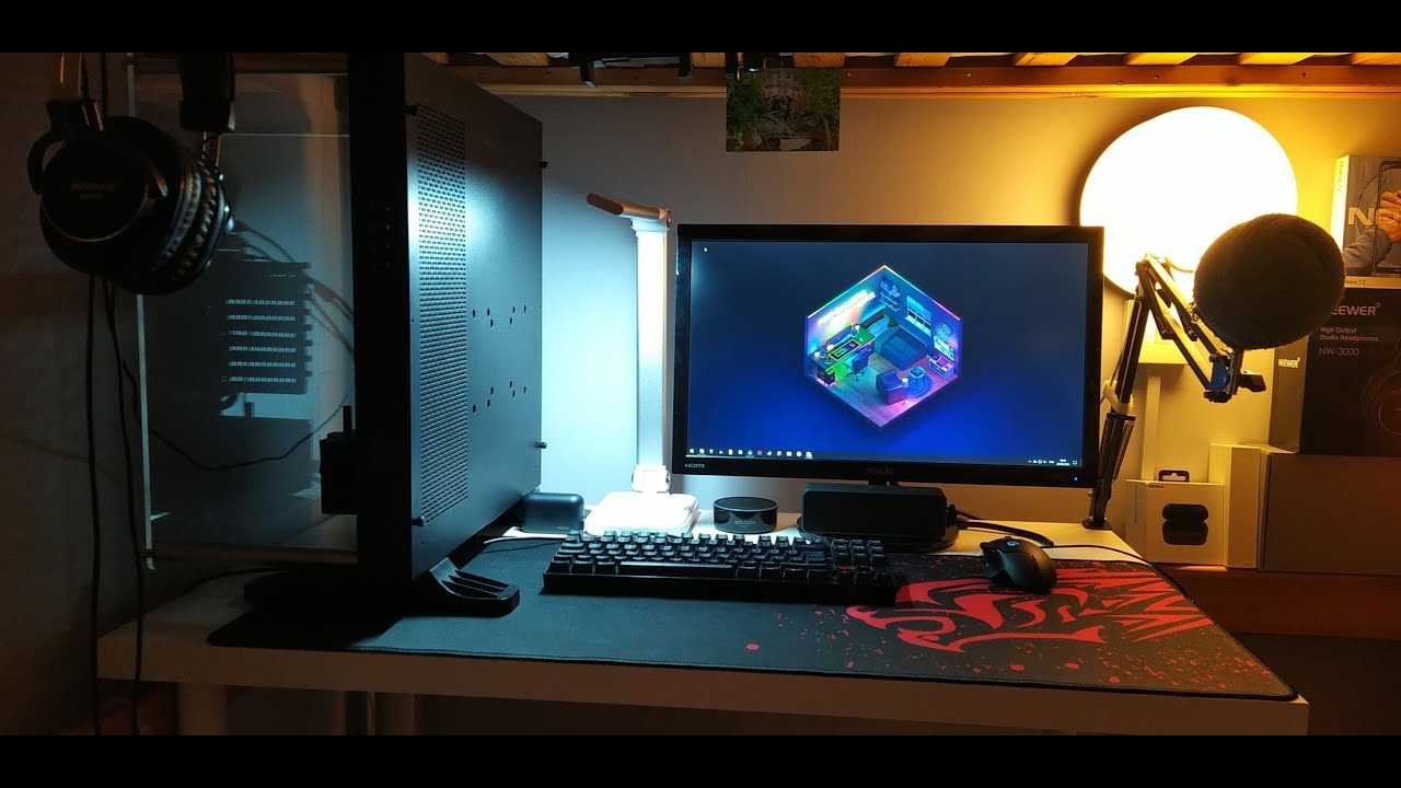 My Gaming Setup (TEEN'S SETUP) - 100 Sub Special - YouTube