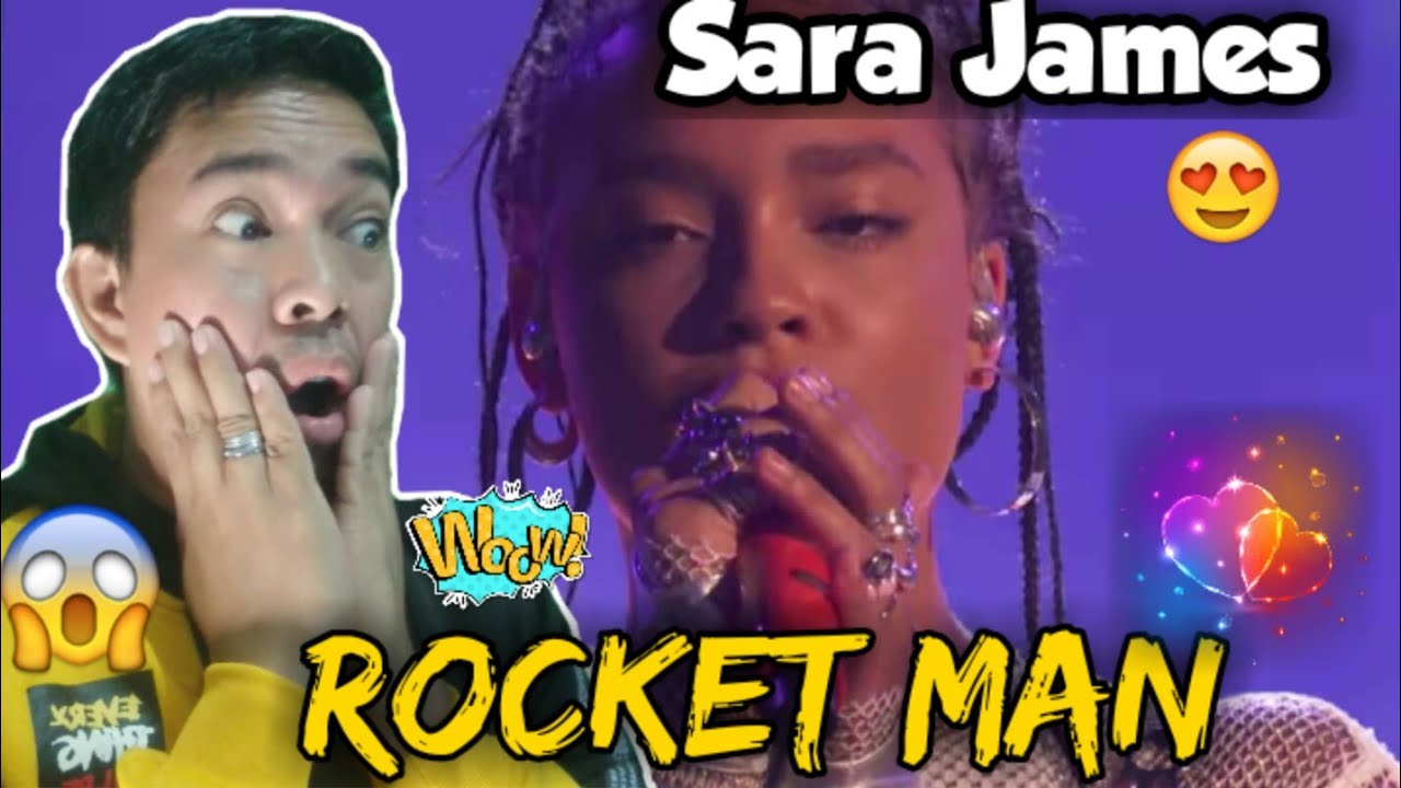 Rocket Man - Sara James | American Got Talent | Simifinals |Reaction ...