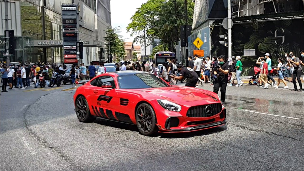 Crazy AMG Club Malaysia Cars Acceleration on the Street!!! - YouTube