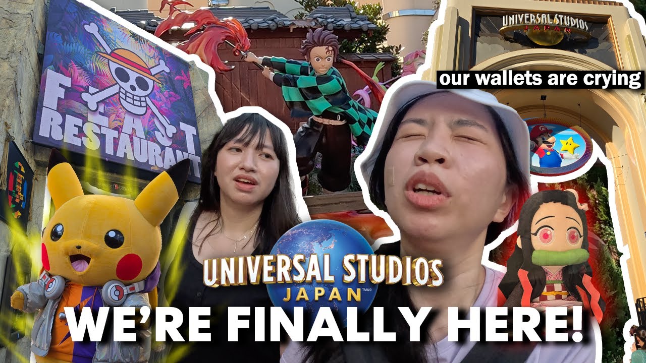 Demon Slayer & One Piece Take Over Universal Studios Japan! 🎢 | Japan ...
