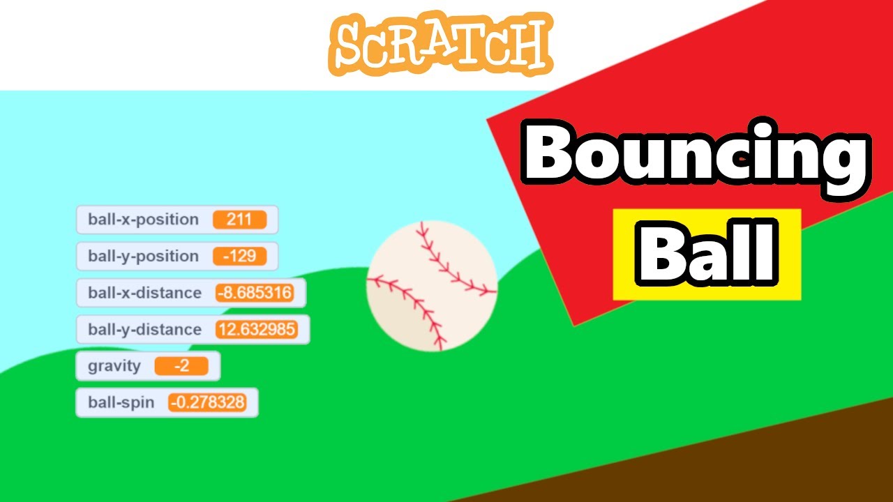 How To Make A Bouncing Ball In Scratch Full Tutorial Youtube