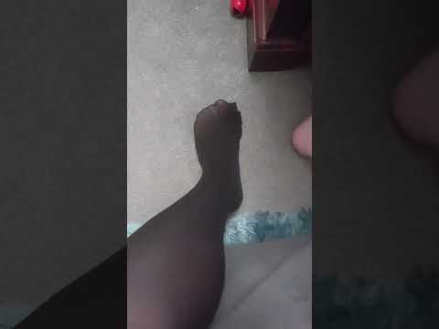 Chubby Legs Trying on Pantyhose | ASMR Tingles #asmr #plussize #nylon #pantyhose