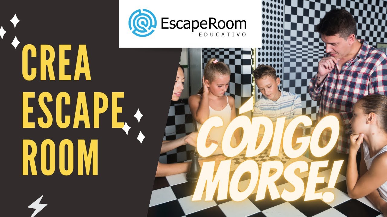 COMO HACER UN ESCAPE ROOM - MENSAJE SECRETO EN CODIGO MORSE - CURSO DE ...