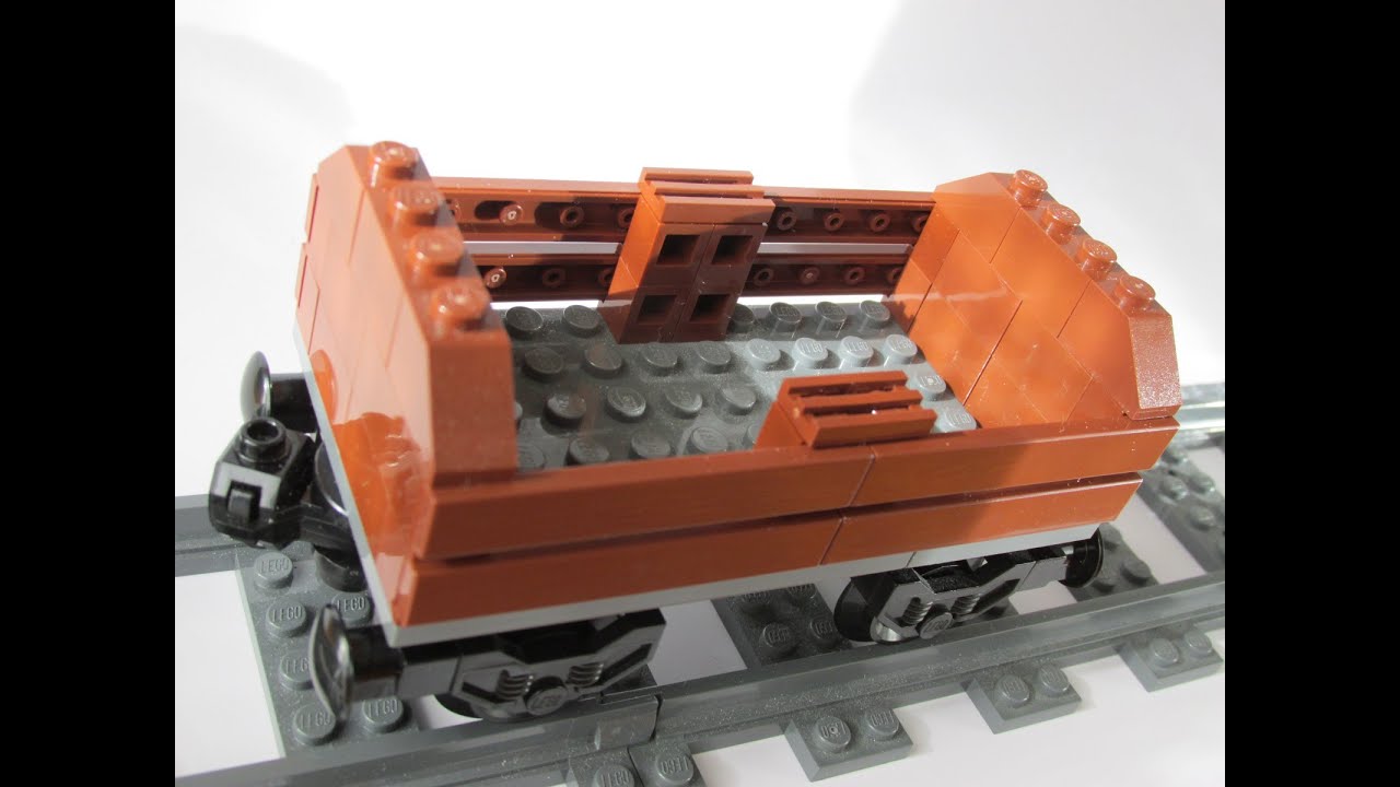 How to make Lego Open Wagon - YouTube