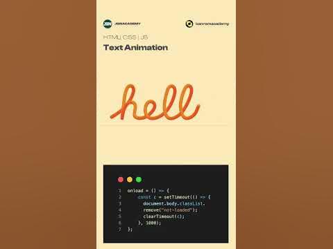 Text Animation #html #css #shorts #codinglife #code #software #codingshorts #css3 - YouTube