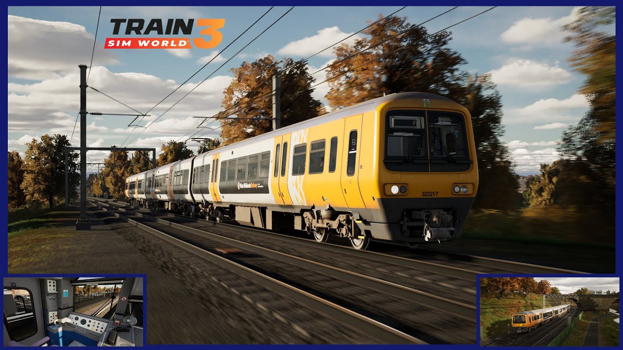 Class 323 on the Lickey Incline (2U28 Bromsgrove to Four Oaks) ~ Train Sim World 3 - YouTube