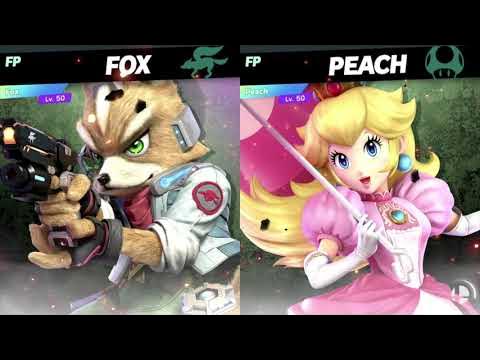 Super Smash Bros Ultimate Amiibo Fights – 6pm Poll Fox vs Peach - YouTube