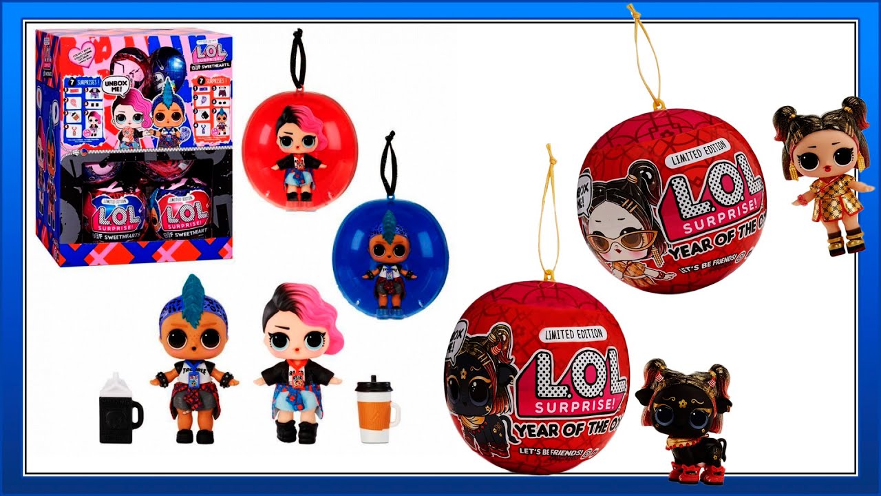 LOL Surprise Limited Edition BFF Sweethearts Punk Boi and Rocker & LOL ...