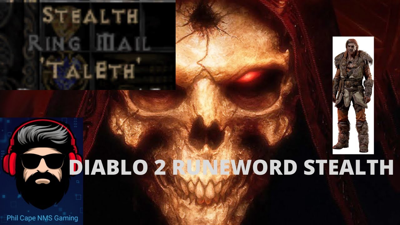 Diablo 2 Resurrected Runeword STEALTH Guide ! How to make the best low ...