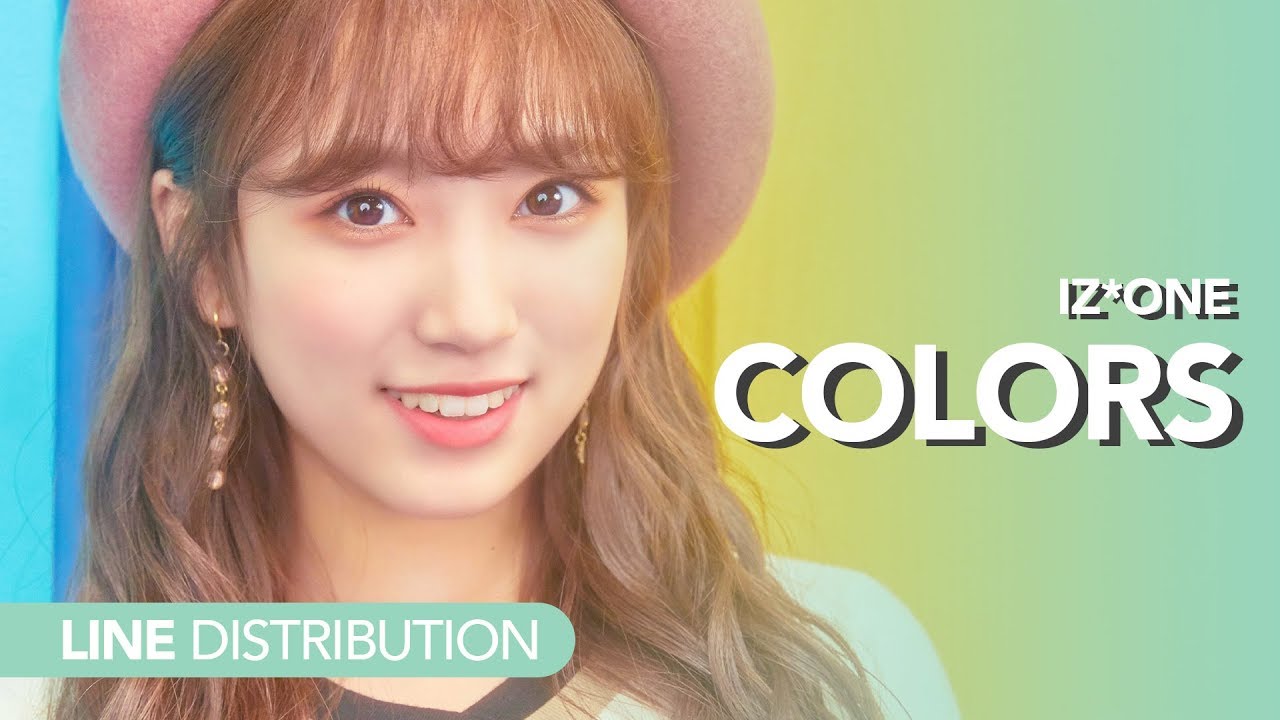 아이즈원 IZ*ONE - 아름다운 색 Colors | Line distribution - YouTube