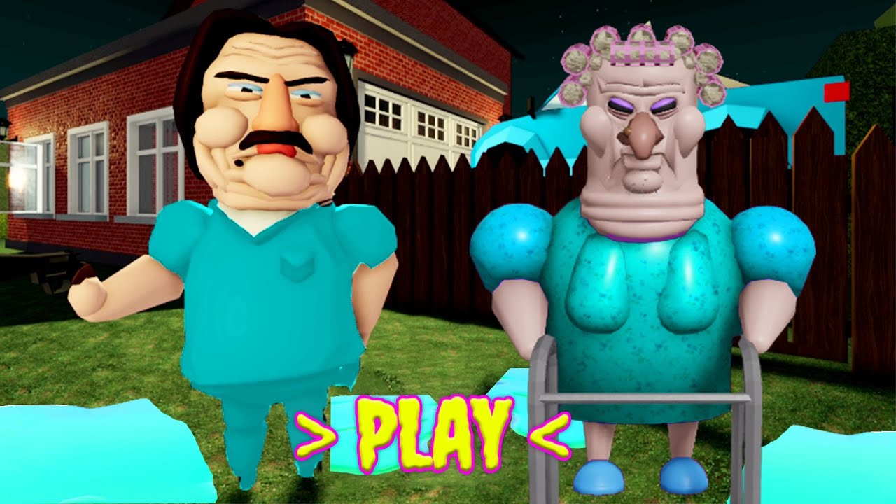SECRET UPDATE | AQUA GRUMPY GRAN & BEN JANITOR REVENGE (Obby) Full ...