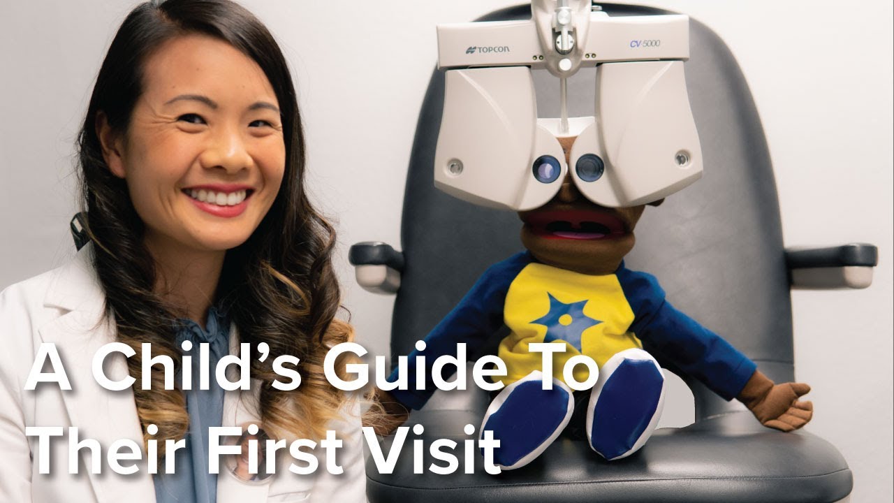 A Child's Guide To Their First Eye Exam | Leroy Visits The Eye Doctor ...