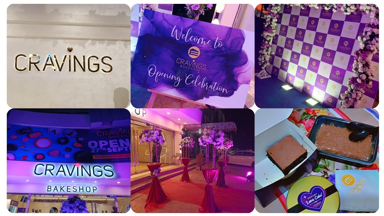 New dessert point in Multan | Cravings bakeshop | Grand opening ...
