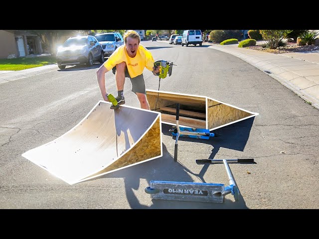 Skateboard Mini Ramp Blueprints