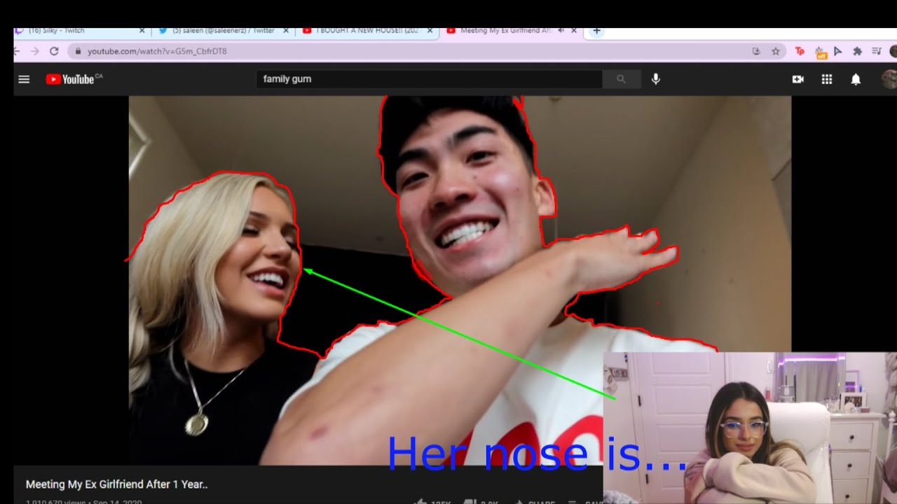 Saleen reacts to Ricegum & Abby Rao back together - YouTube