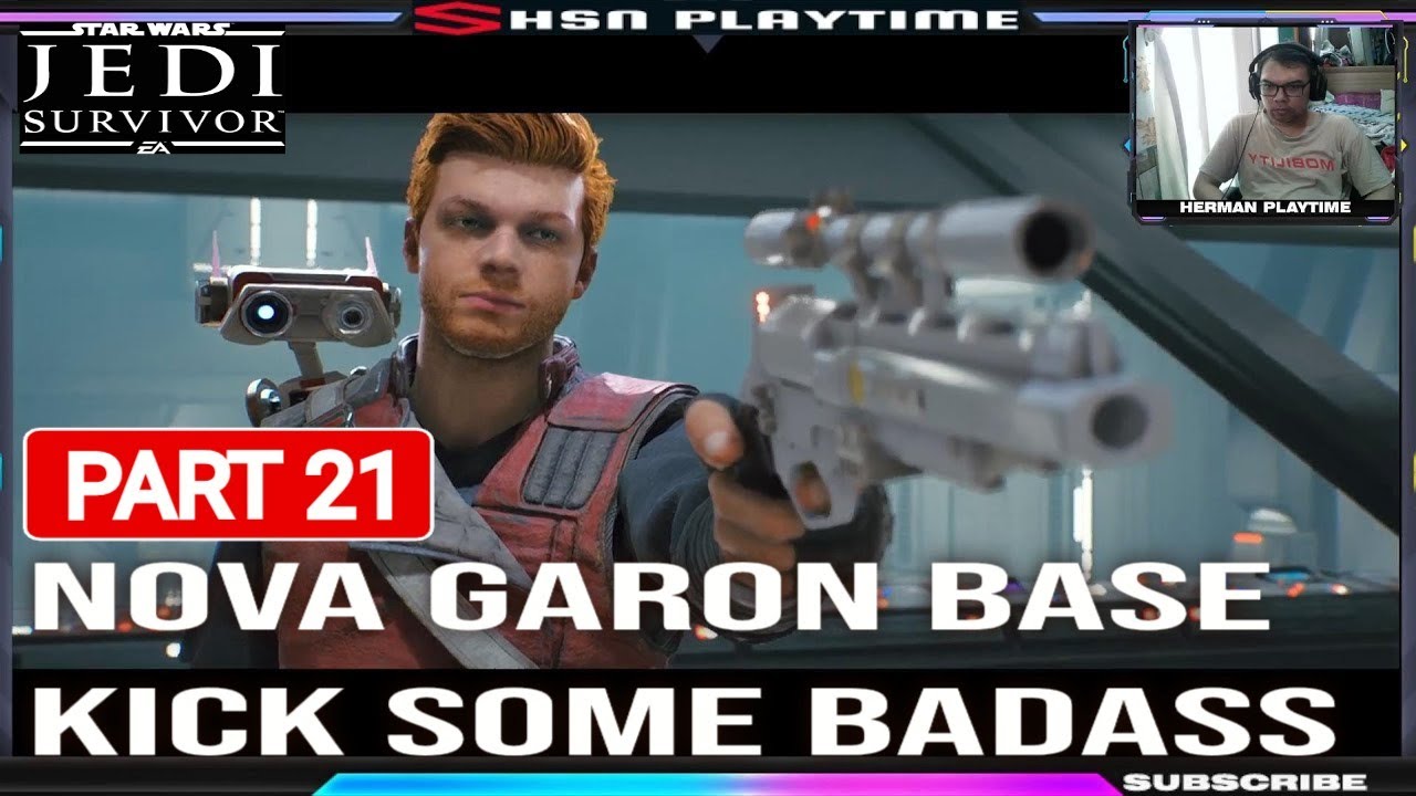Jedi Survivor Part 21 Nova Garon Imperial Base - YouTube