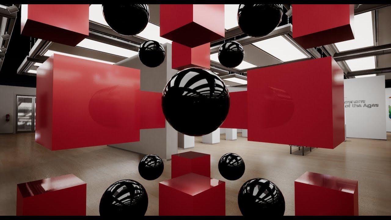 DreamCube - Music Visualizer - Unreal Engine - YouTube