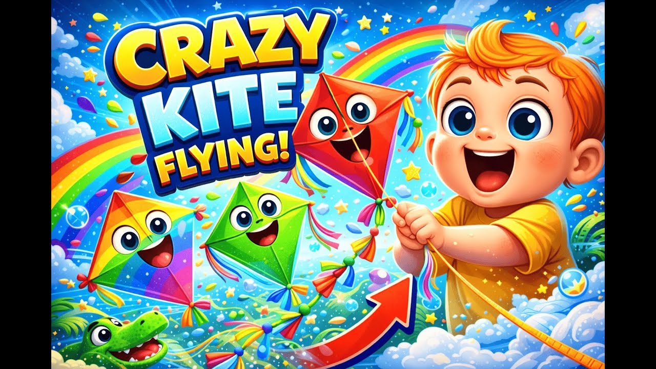 Flying High with Pip & Luma | Colorful Kite Adventure in the Magic Park ...