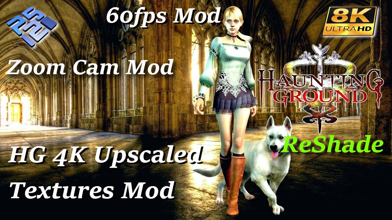 Haunting Ground 8K ~HG 4K Textures Mod 2024 60FPS Patch | pcsx2-v1.7. ...