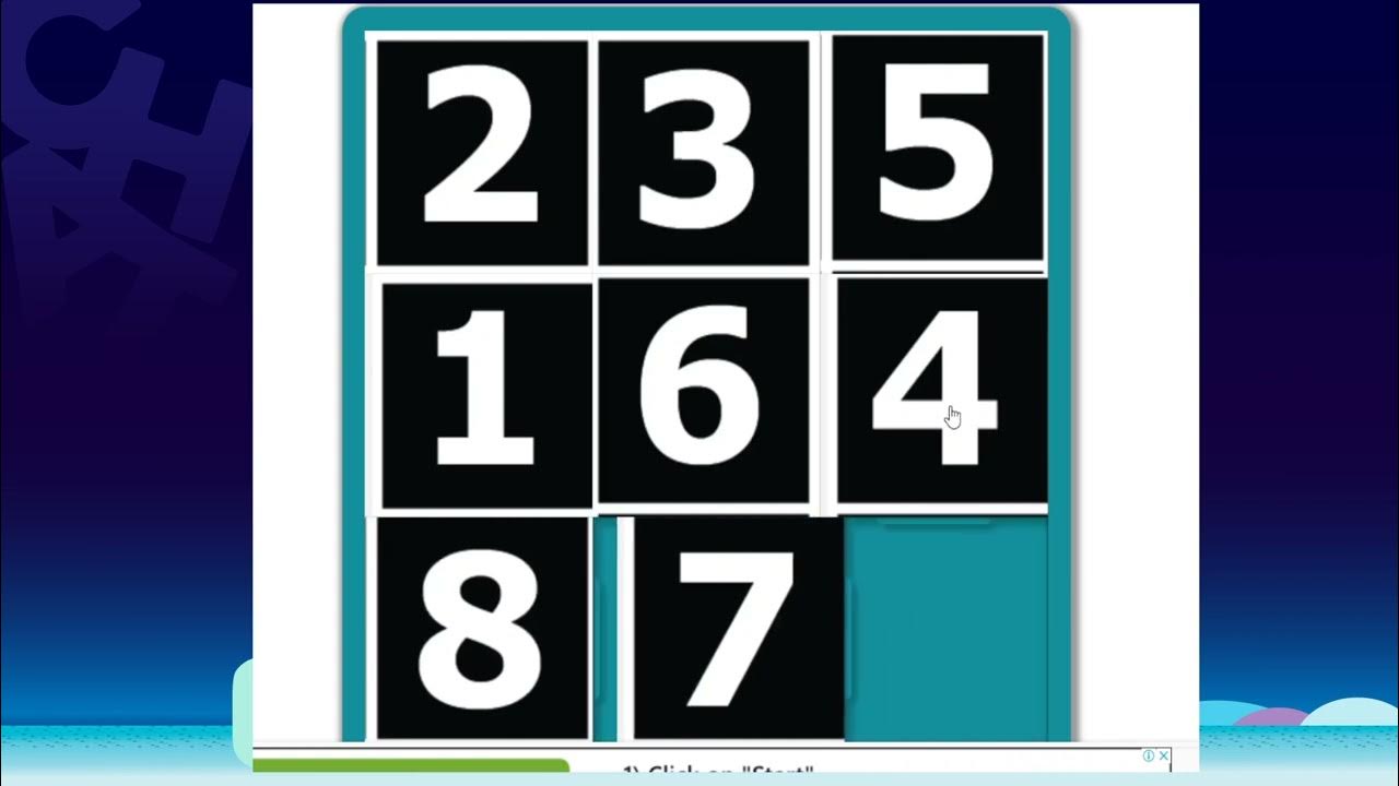 How to solve 3x3 Sliding Tile Puzzle by GeN - YouTube